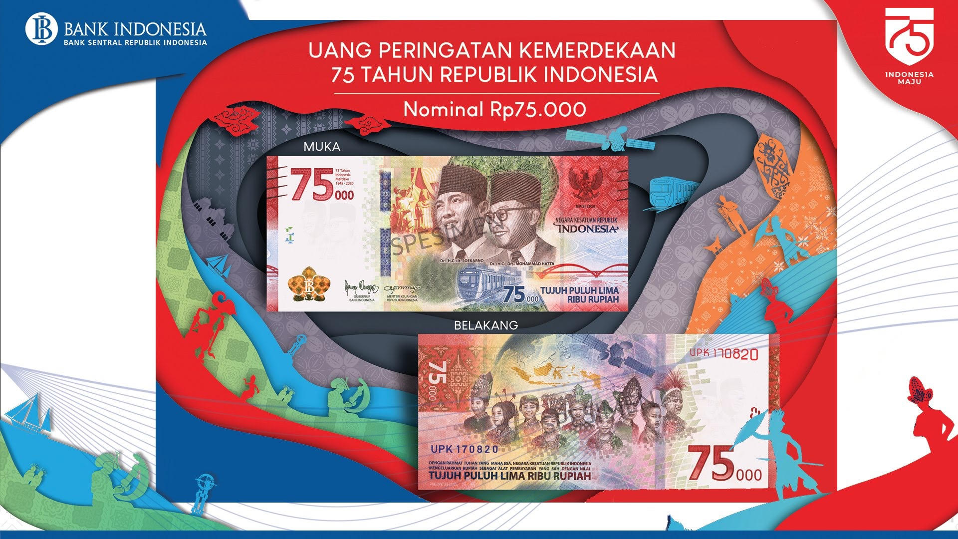 Bank Indonesia Terbitkan Uang Rupiah Khusus dalam Rangka Peringatan ...